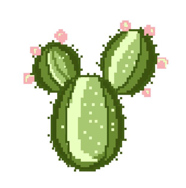 Cactus pixel 3 - ibisPaint