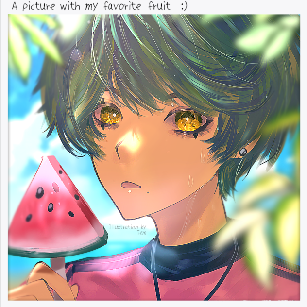 Summer click 🍉 - ibisPaint