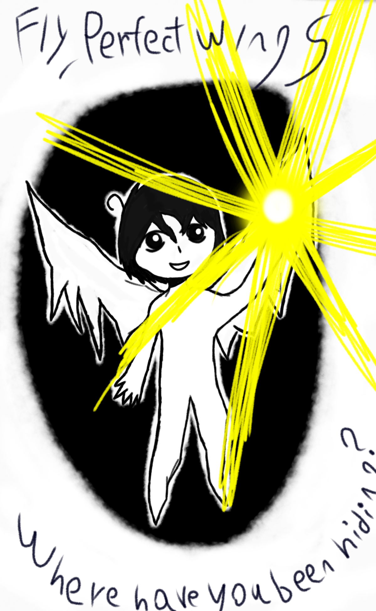 Fly, my wings - ibisPaint