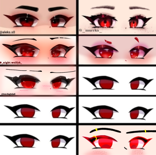 eyes . oeuil - ibisPaint