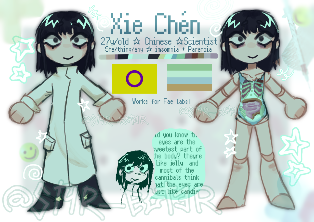 Xie Chén ☆ Midc👁re oc!! tw g0r3 - ibisPaint