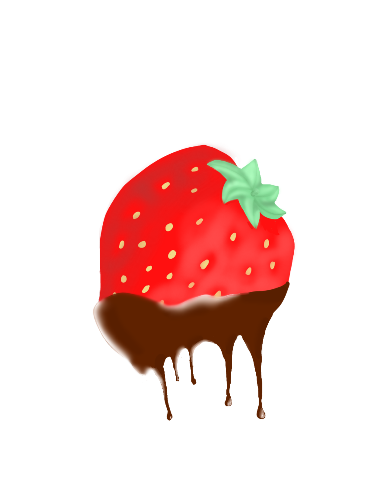 Strawberry chocolate - ibisPaint