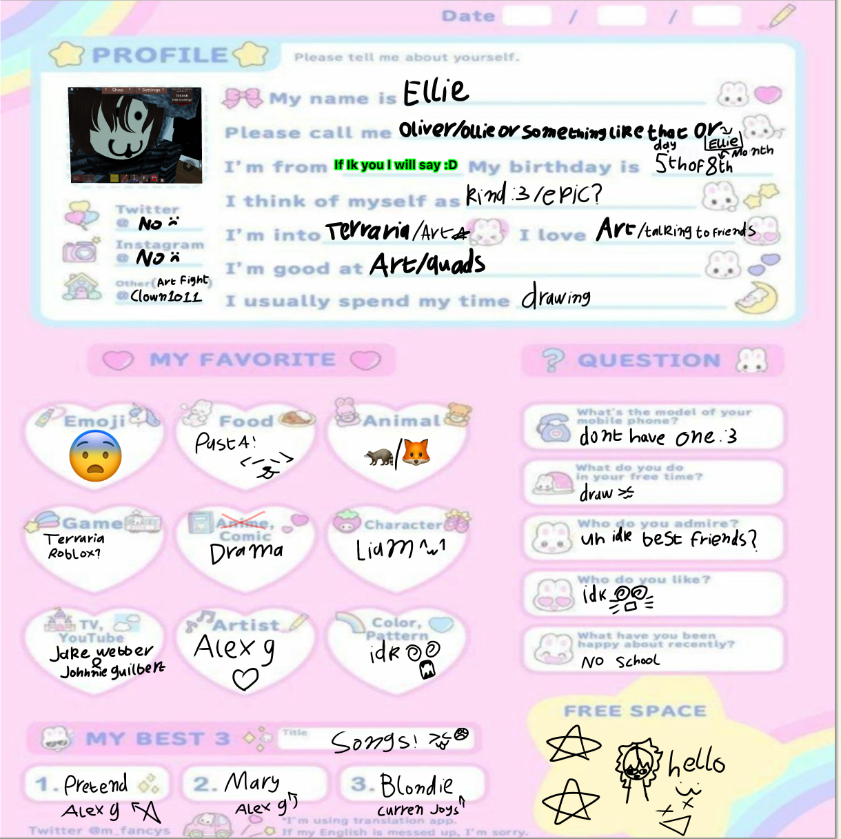 XDDDD ABOUT MEEE - ibisPaint