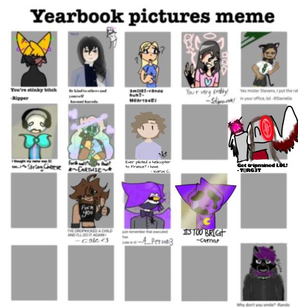 yearbook meme collab - ibisPaint