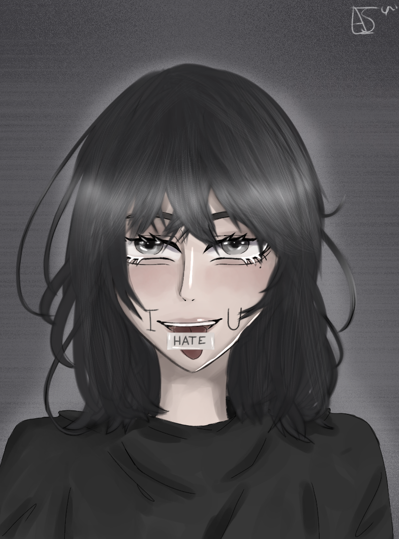 I hate you - ibisPaint