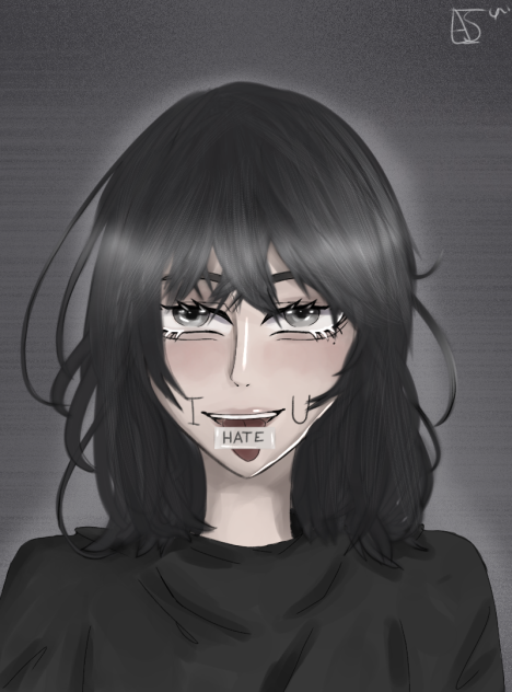 I hate you - ibisPaint