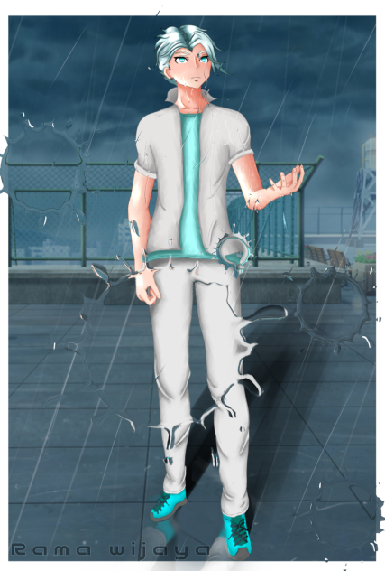 raindrops - ibisPaint