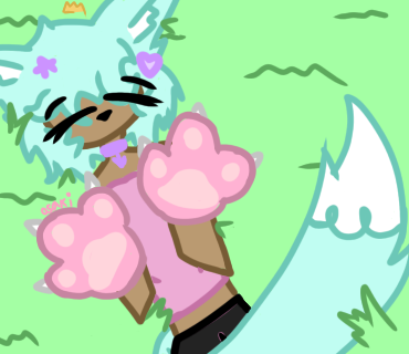 Mint wolf gurl - ibisPaint