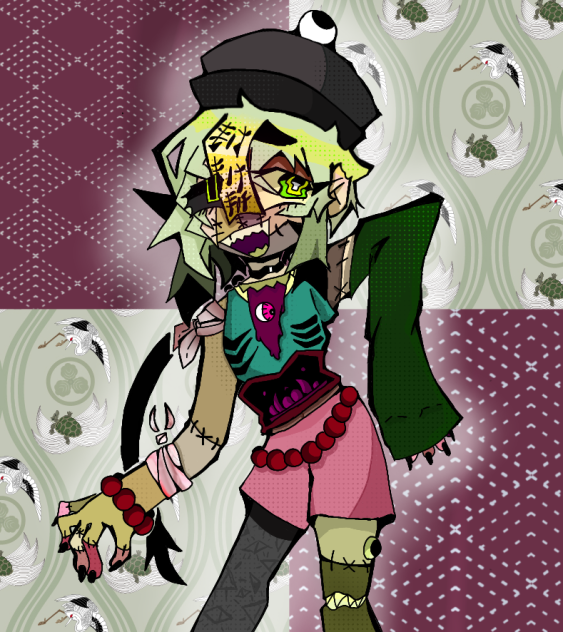 zombie gal - ibisPaint