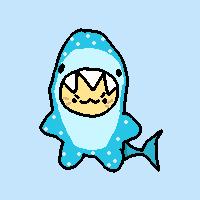 Silly Shark Cat - ibisPaint