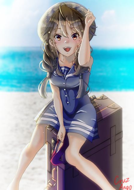 summer vacation - ibisPaint