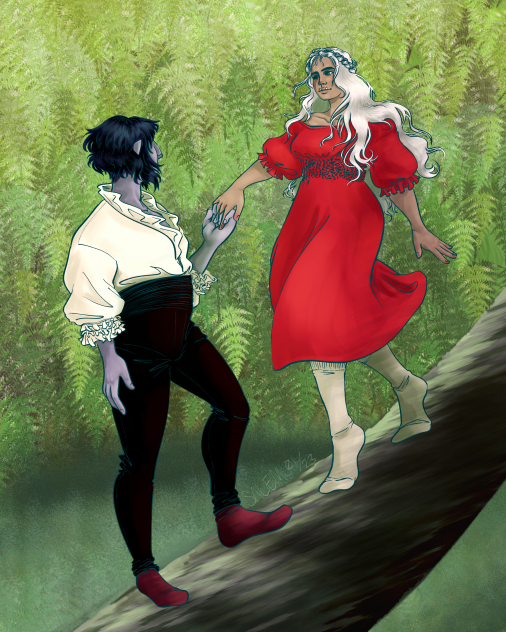 Fia and Irina NADDPod - ibisPaint