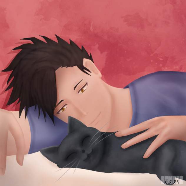 Cozy Kuroo - ibisPaint