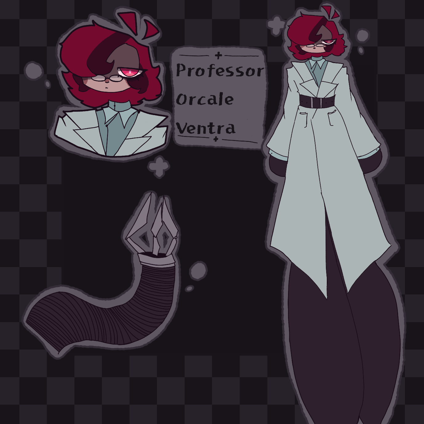 Evil villain scientist man [OC] - ibisPaint