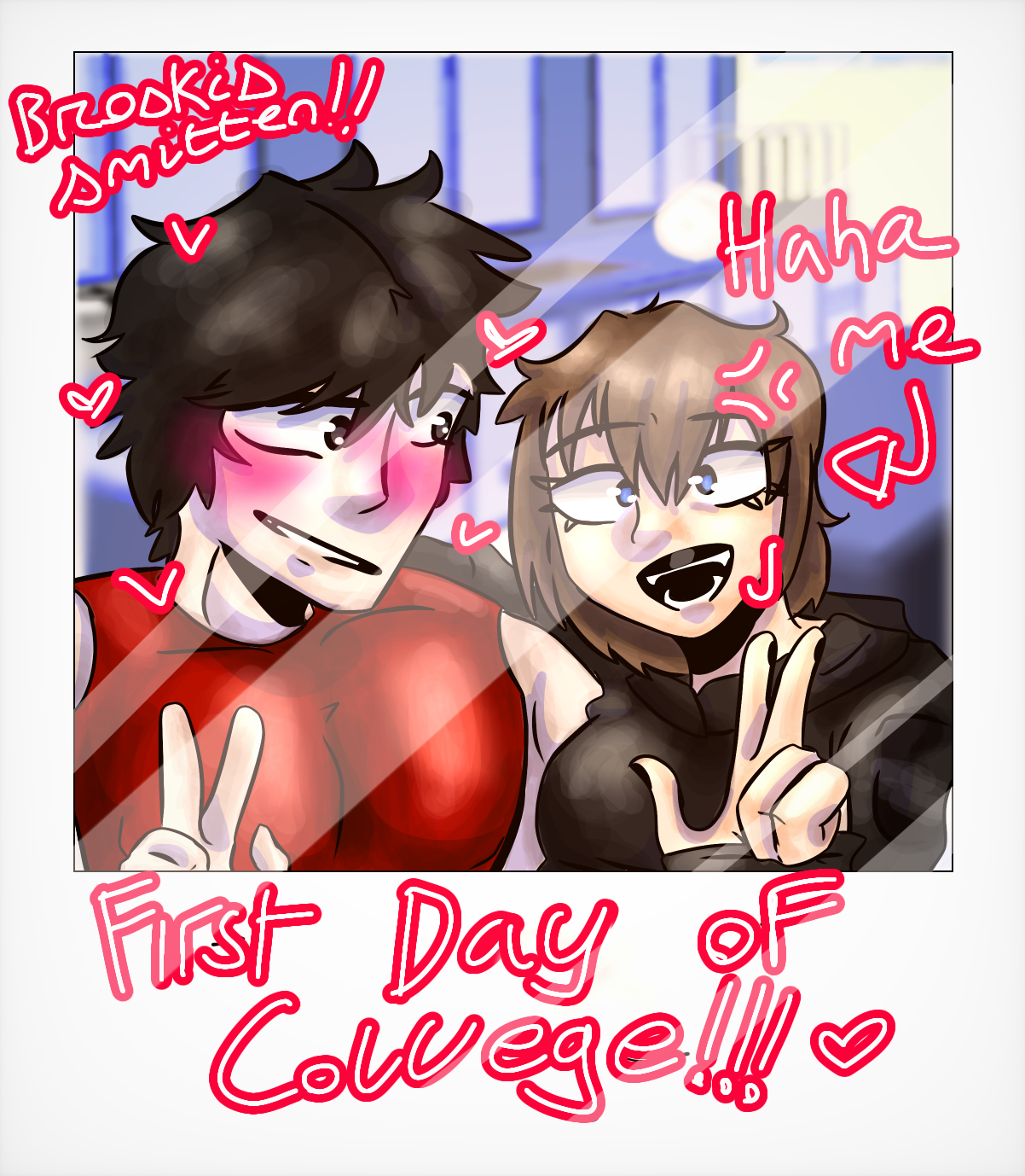 First day of college! - ibisPaint