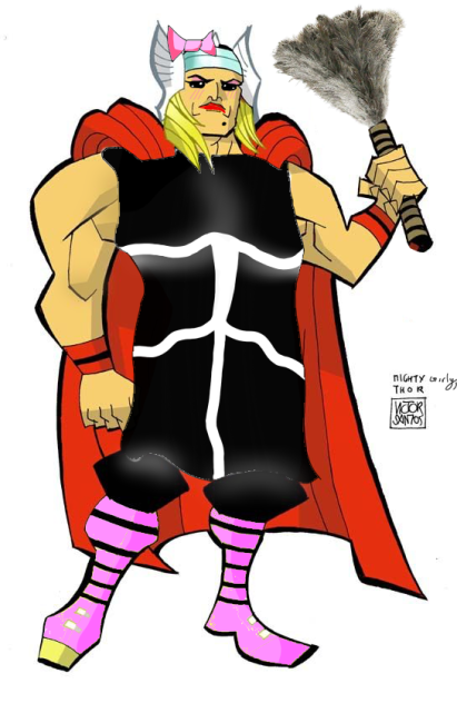 Mighty girly, Thor! - ibisPaint