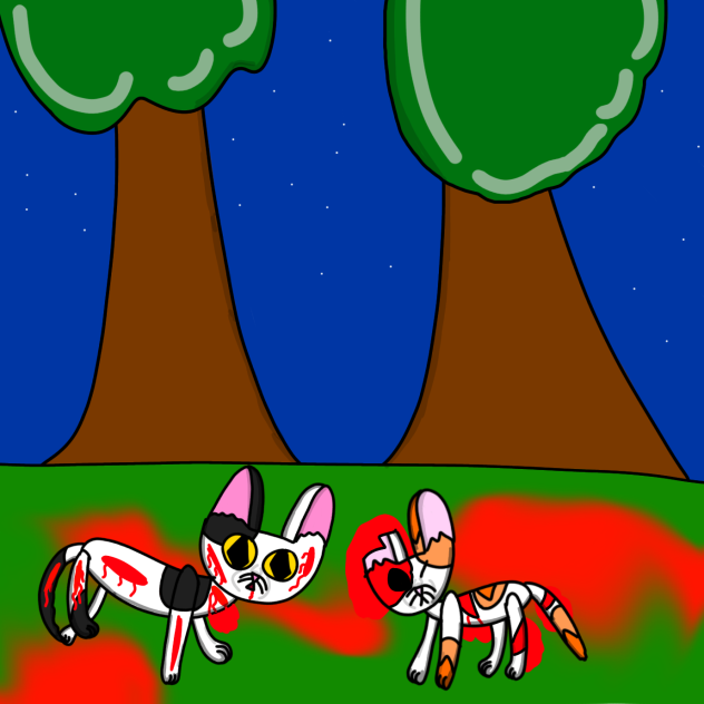 Swiftpaws death l Warrior cats - ibisPaint