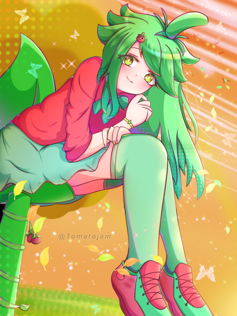 Tomato girl - ibisPaint