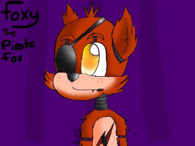 Foxy the pirate fox - ibisPaint