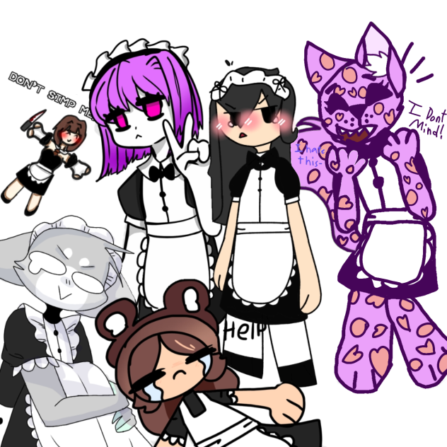 Maid Collab •v• - ibisPaint