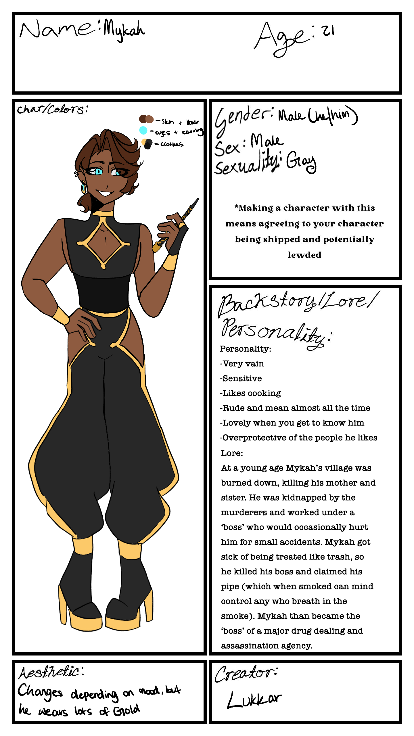 Mykah ref - ibisPaint