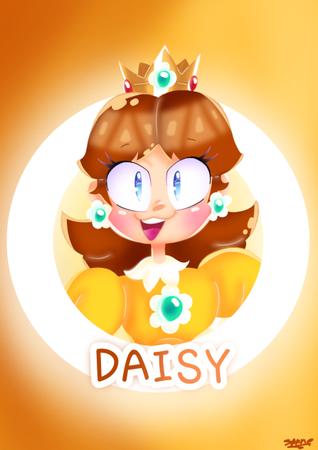 Princess Daisy - ibisPaint