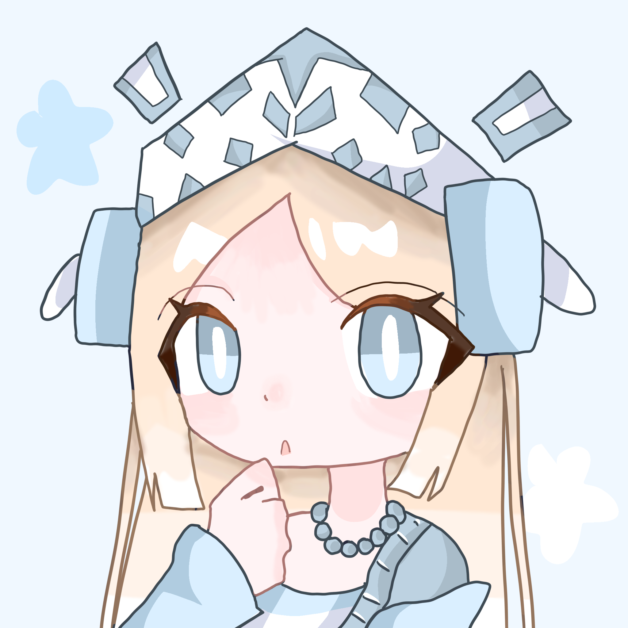 My YouTube pfp!!🩵💛 - ibisPaint