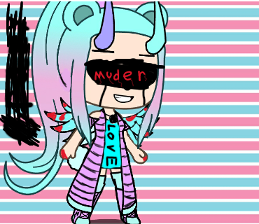 she went crazy 😜 - ibisPaint