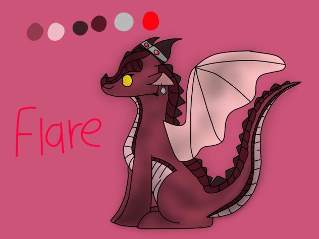 Wings Of Fire. SkyWing. Flare. - ibisPaint