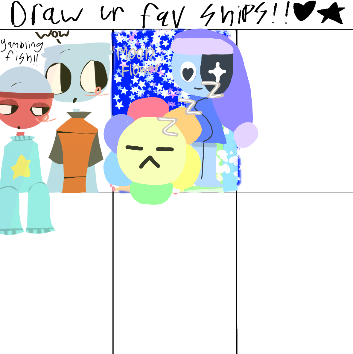 dw ships collab - ibisPaint
