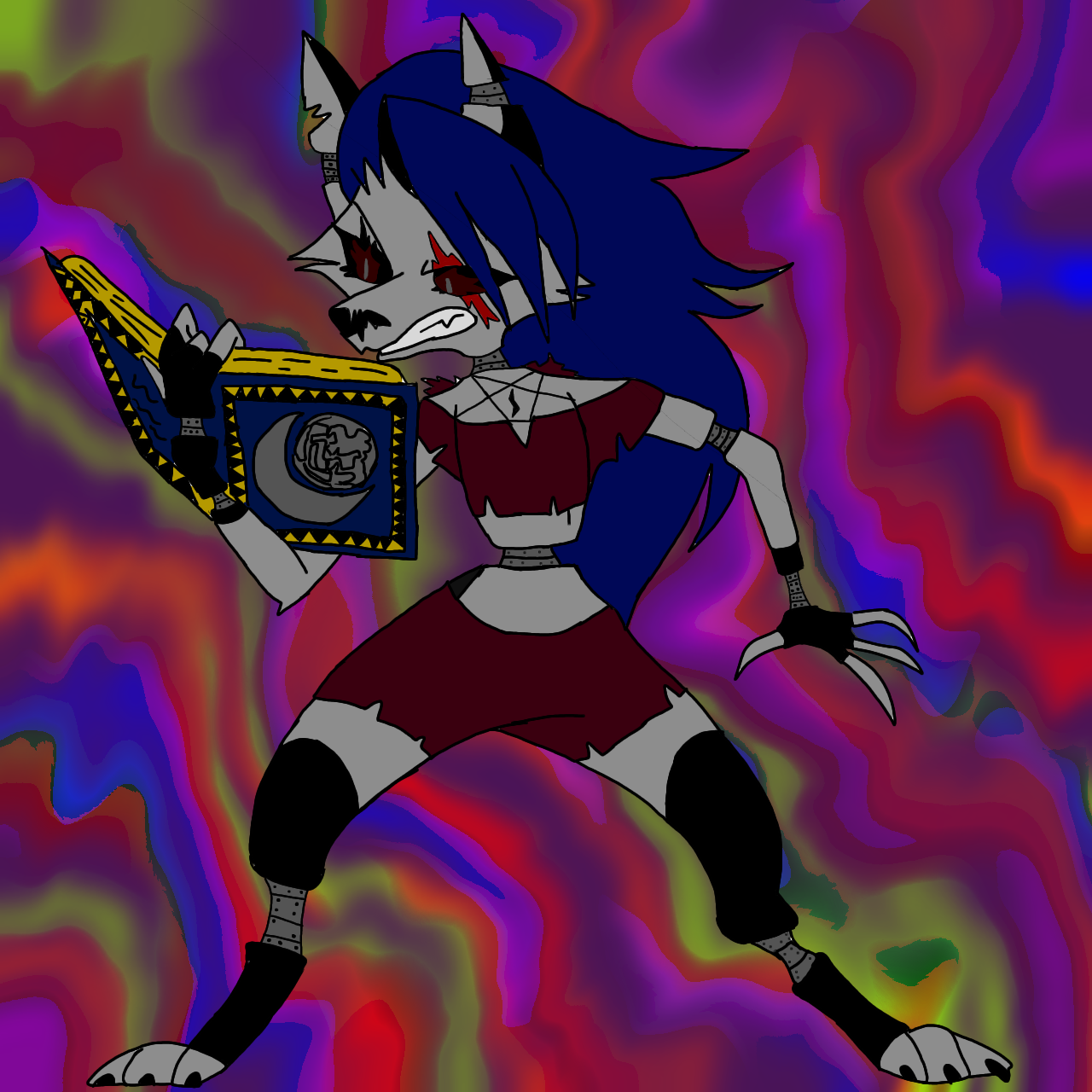 animatronic Luna - ibisPaint