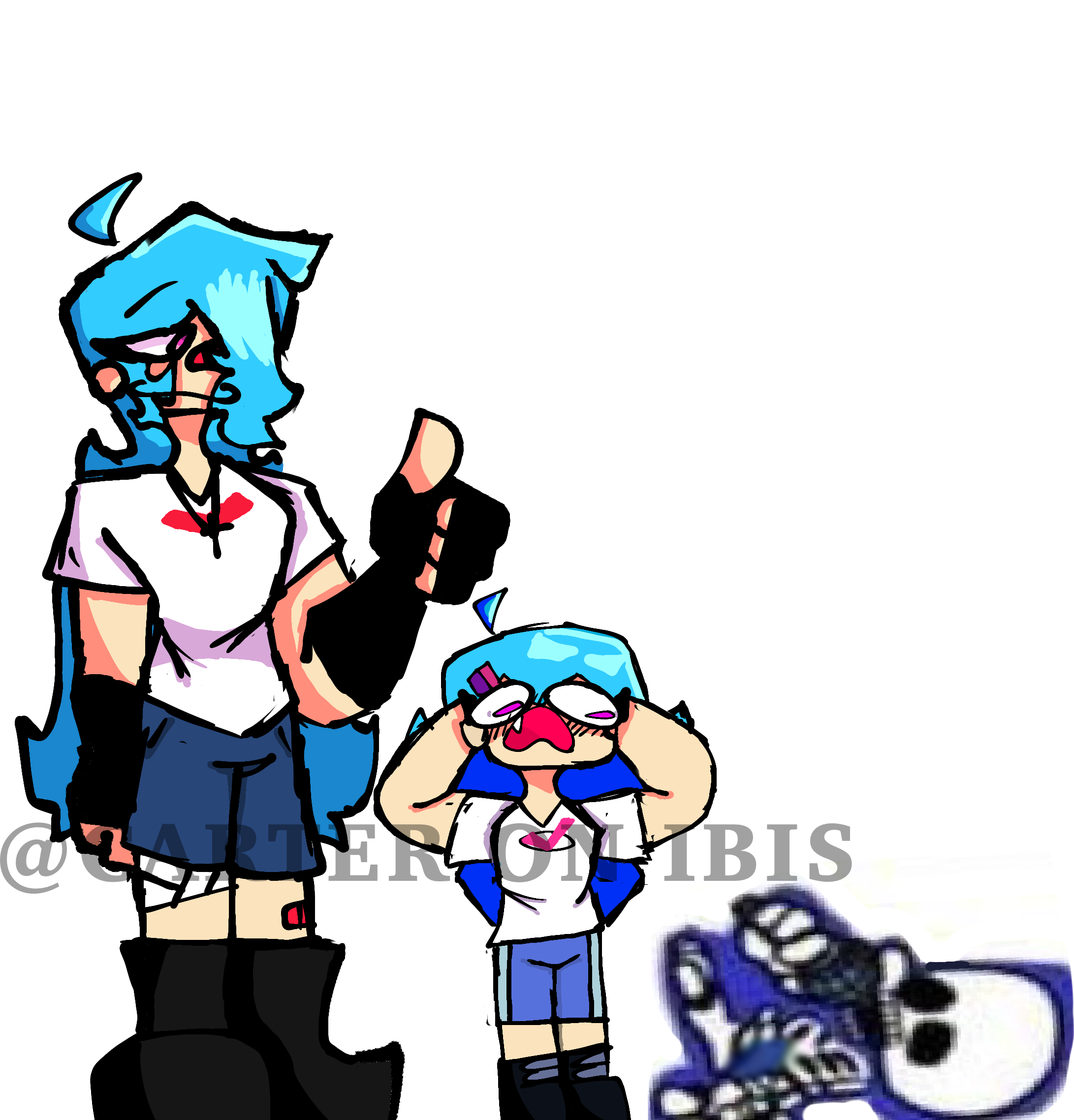 Lol Faker Sky and NuSky - ibisPaint