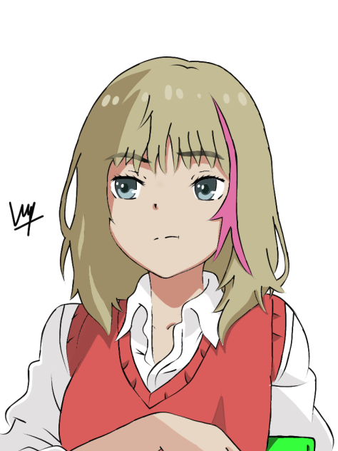 Drawing Kawai rika - ibisPaint