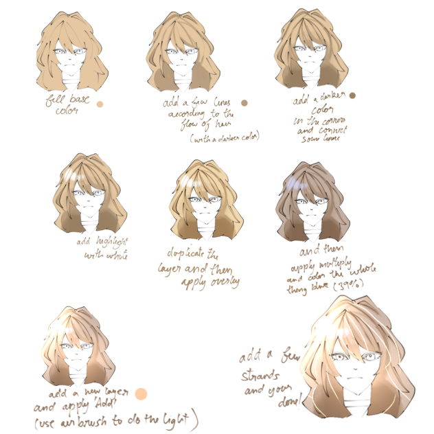 hair tutorial - ibisPaint