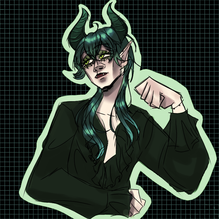 Malleus Draconia Drawing - ibisPaint