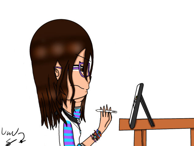 Yo dibujando xd - ibisPaint