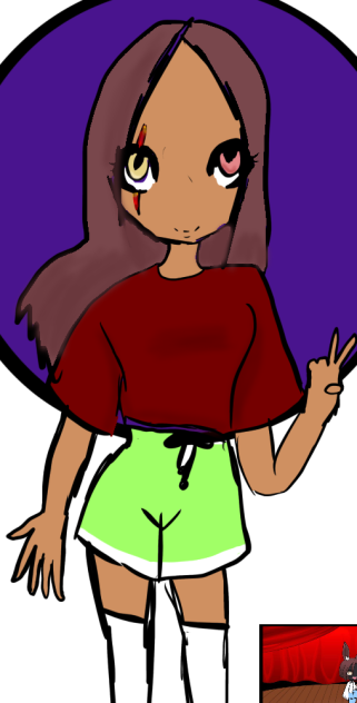 Human thorn - ibisPaint