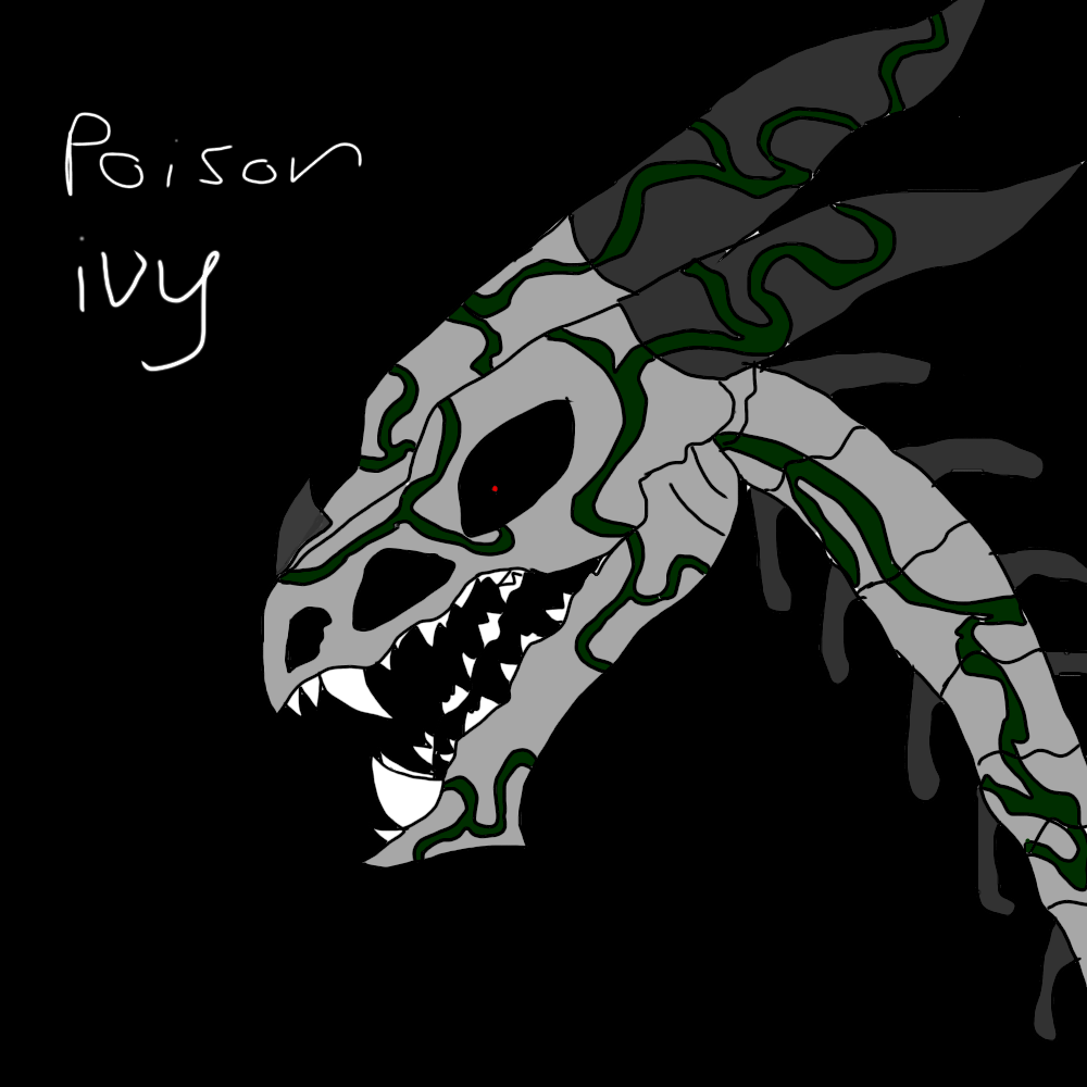 poison ivy (bone dragon) - ibisPaint