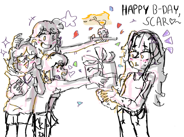 For scar hbd! - ibisPaint