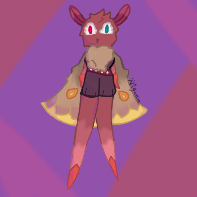 Allora the moth(fixed) - ibisPaint