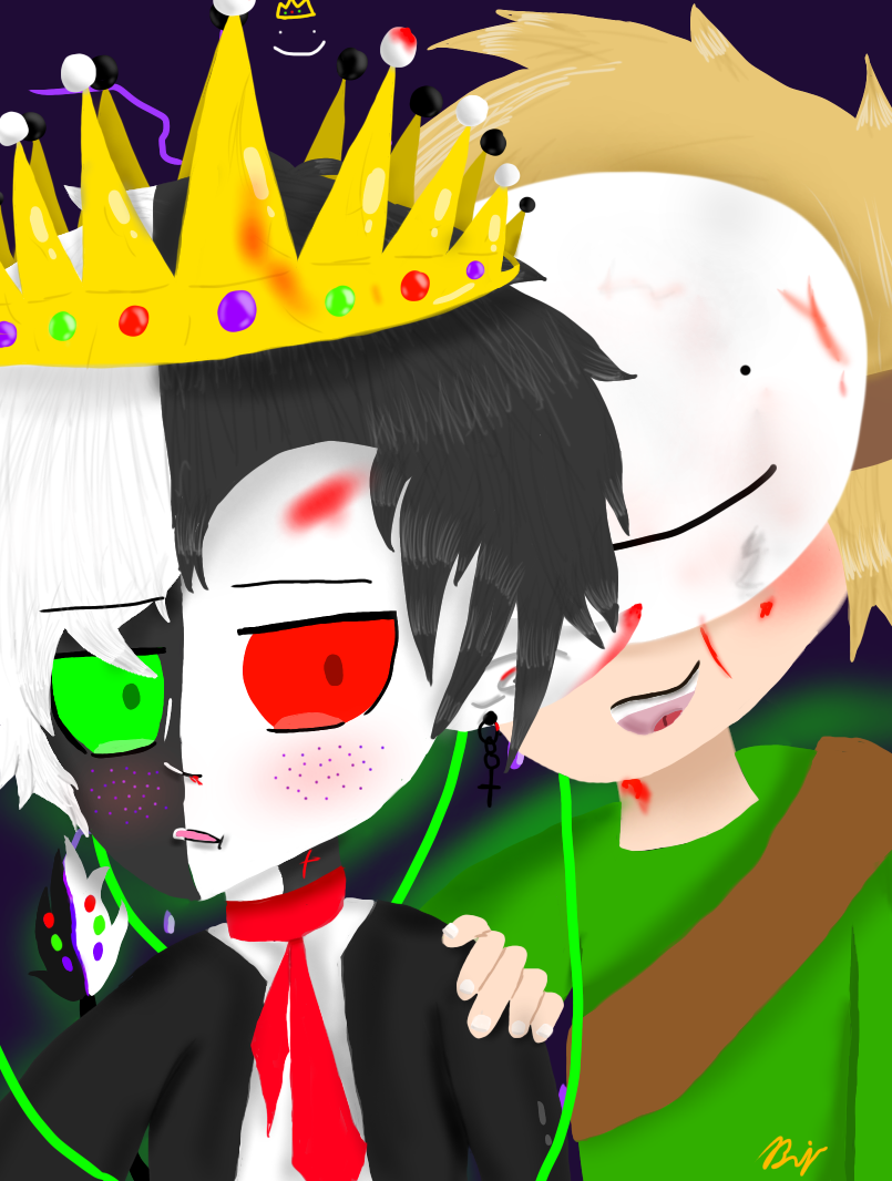 Ranboo and Dream - ibisPaint