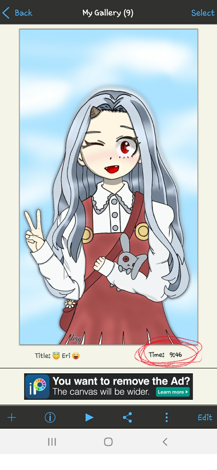 Eri 2 (screenshot) - ibisPaint