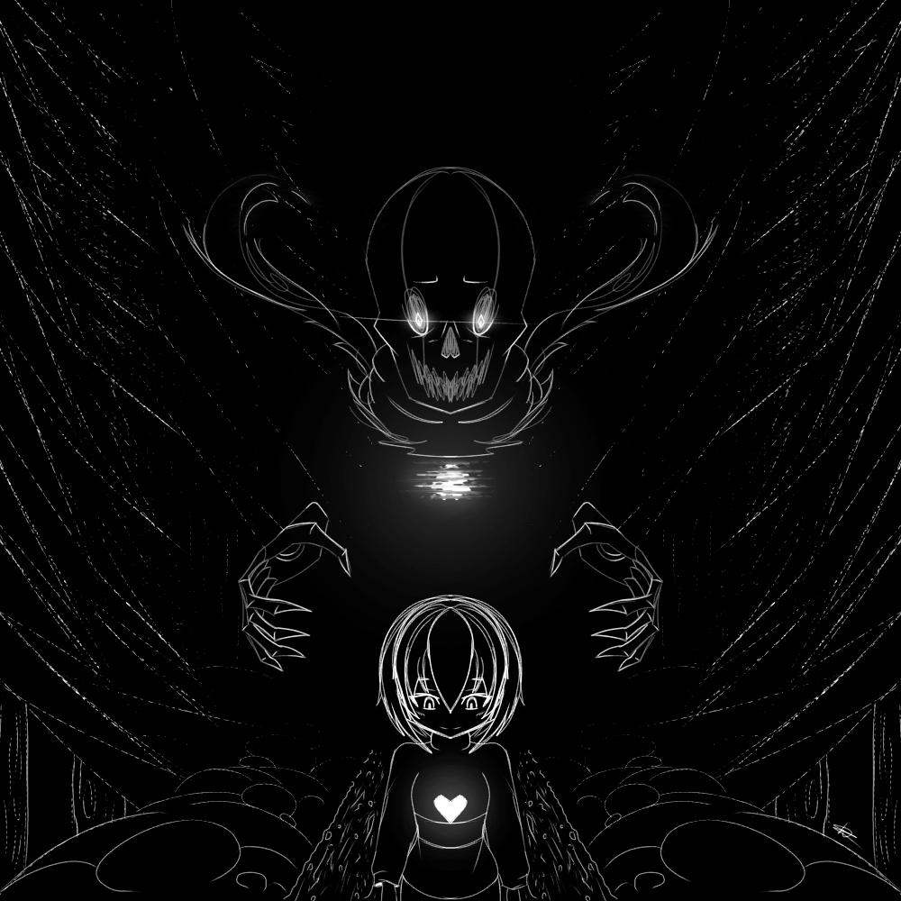 [Blank]Tale - Darkness - ibisPaint