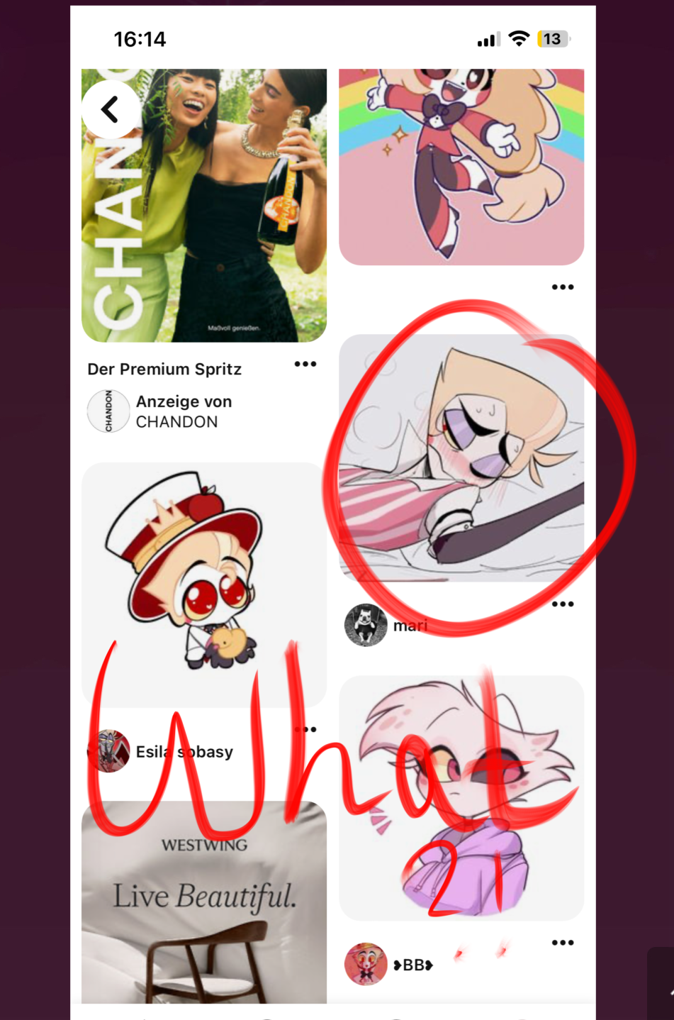 Me Searching cute hazbin hotel pictures - ibisPaint