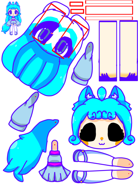 Moving Paper Dolls Lara - ibisPaint