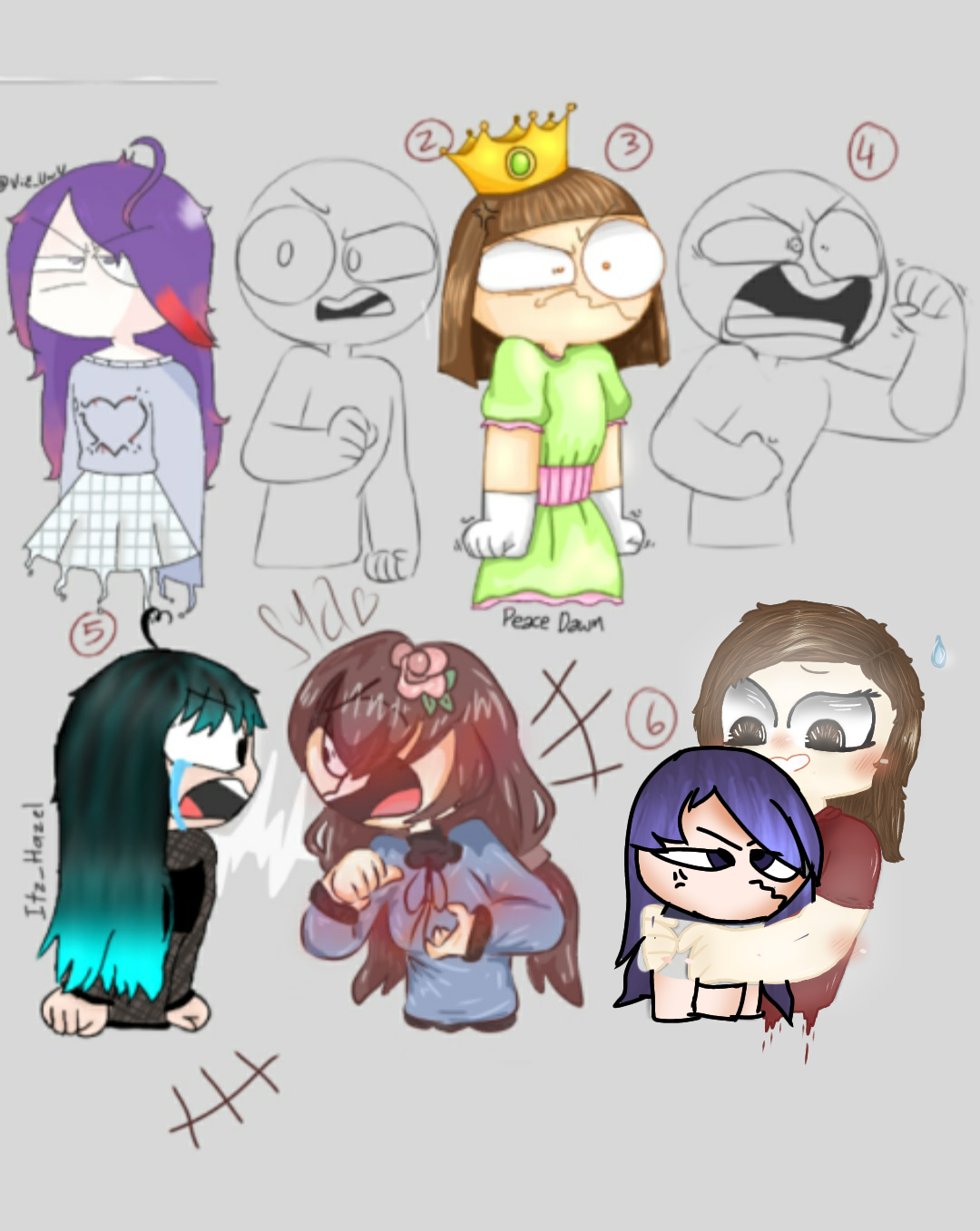 argueing colab - ibisPaint