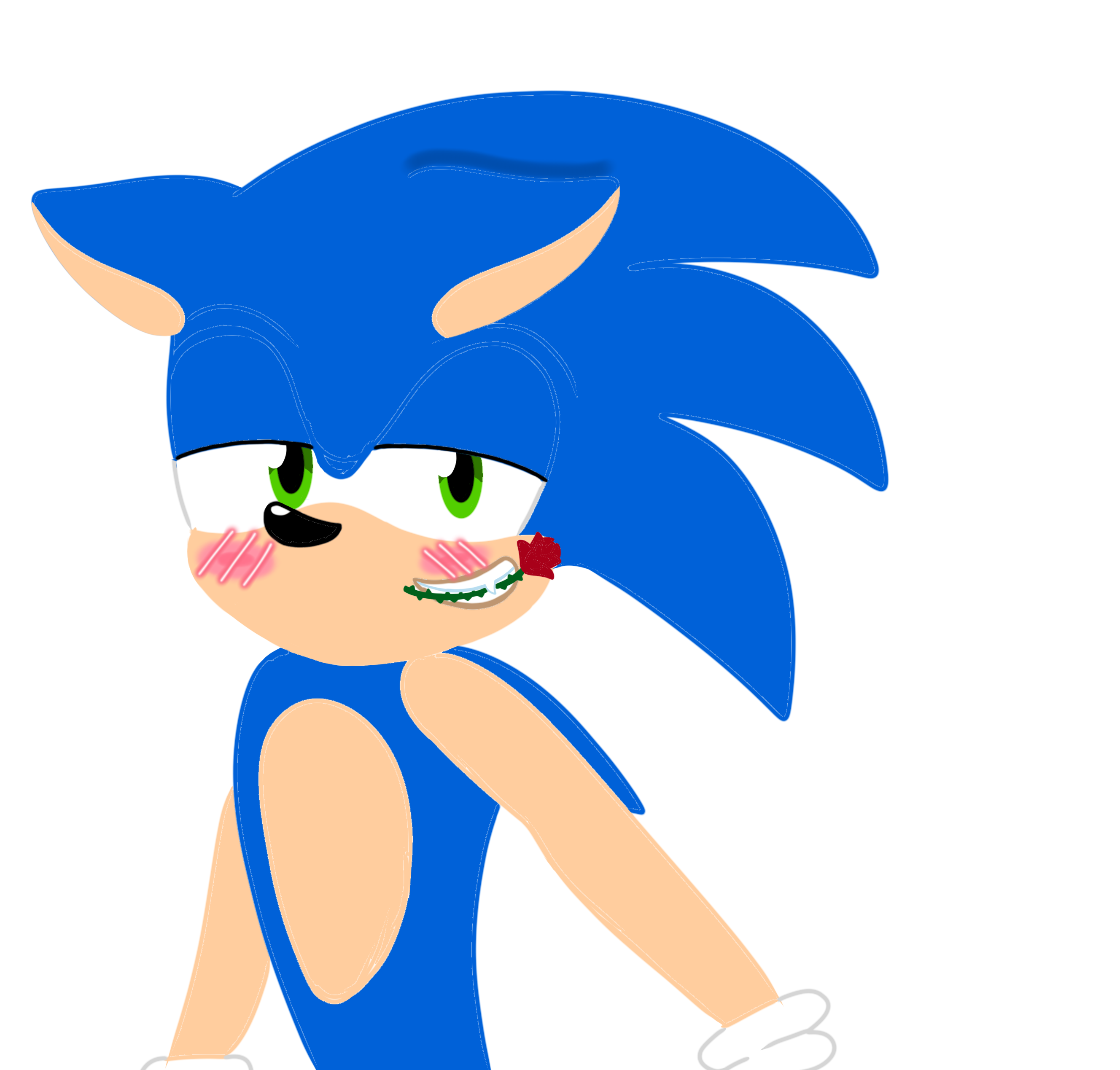 Sonic the Handsome Hedgehog - ibisPaint