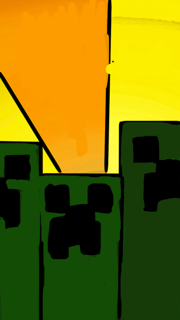 Minecraft Creepers - ibisPaint
