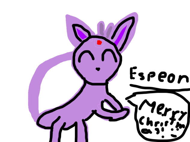 speed draw espeon - ibisPaint
