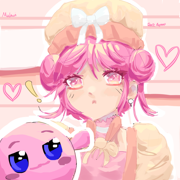 Kirby As human request - ibisPaint